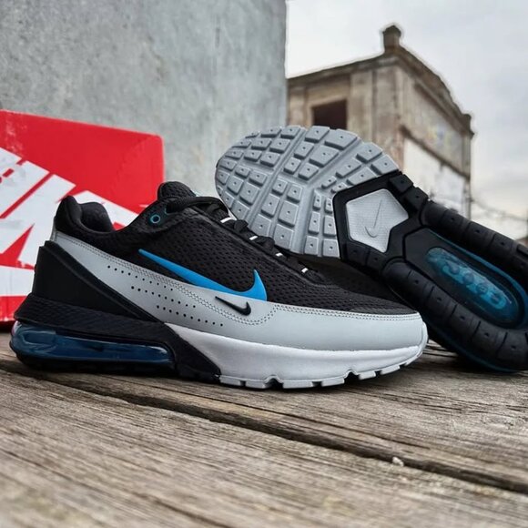 Nike | Shoes | Mens Nike Air Max Pulse Running Shoes Black Laser Blue ...